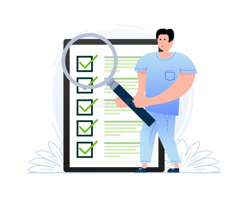 Checklist Clipboard, Check List and Check Marks. To-do List, Survey ...