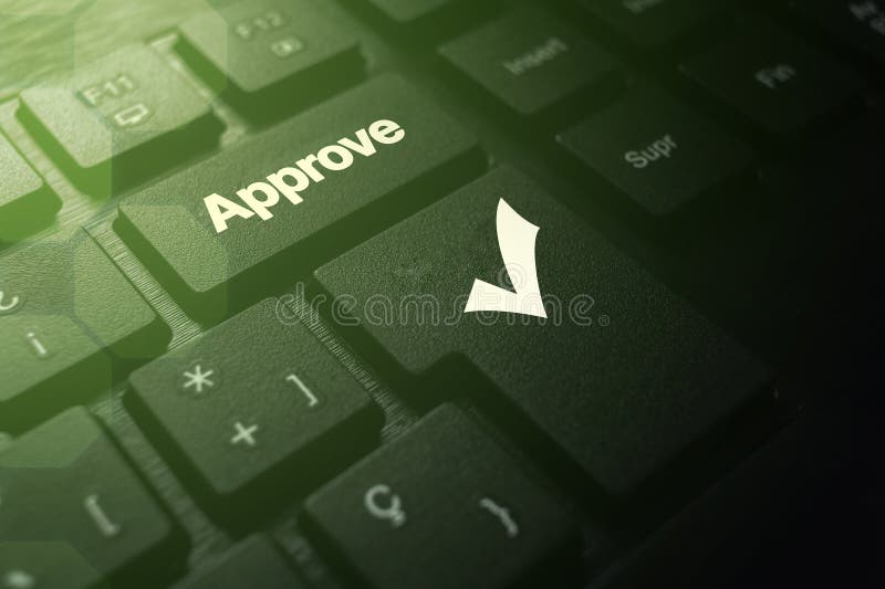 Checklist Concept on Button Keyboard. Stock Image - Image of keyboard ...