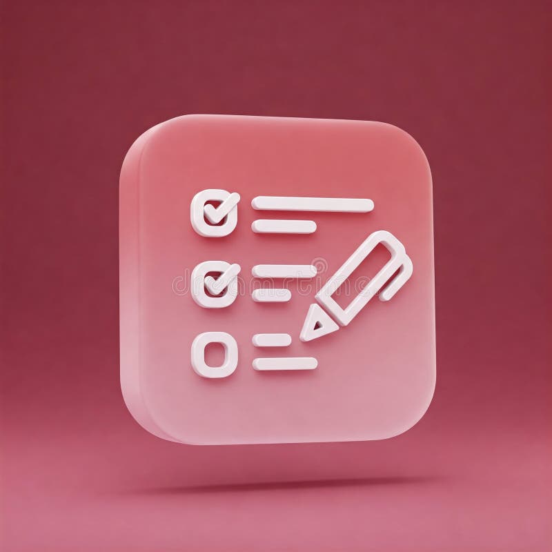 Checklist stock illustration. Illustration of school - 387557594