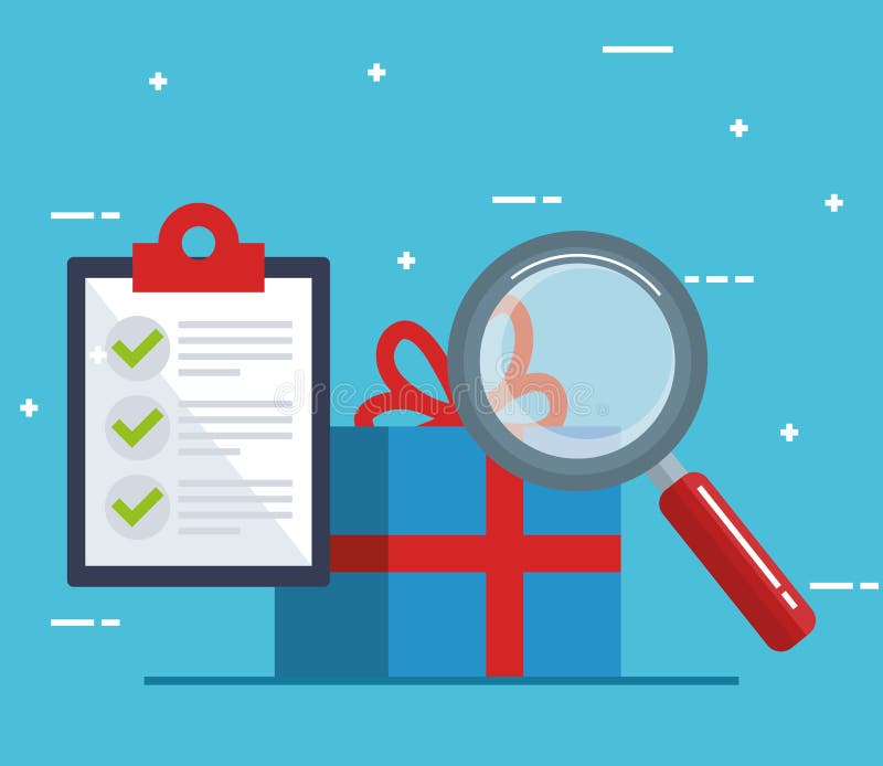 Checklist Delivery Service Icon Stock Vector - Illustration of deliver ...