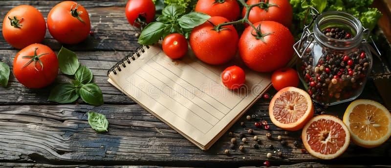Concept Healthy Eating, Checklist for Diet and Exercise Plan Including ...