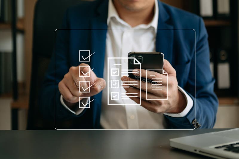 Checklist and Filling Survey Form Online. Document Management System ...