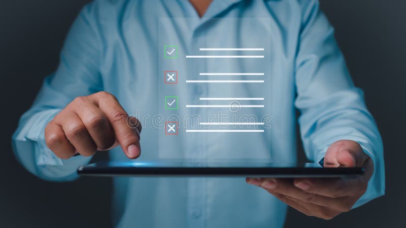 Checklist and Filling Survey Form Online. Document Management System ...