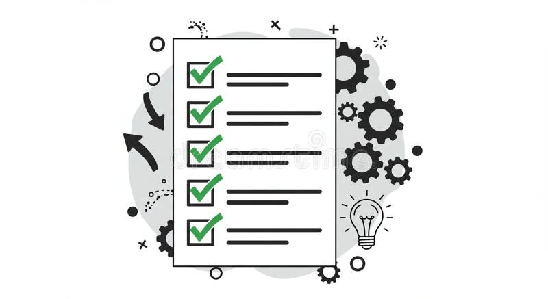 A Checklist with Five Items, Each Marked with a Green Checkmark, is ...