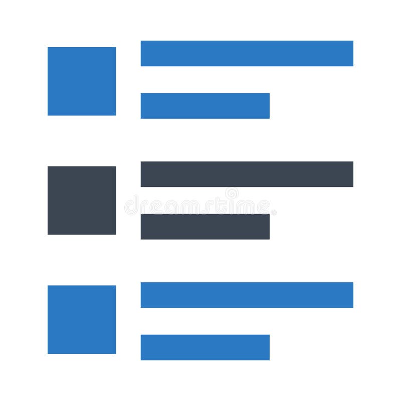 Checklist Glyphs Double Color Icon Stock Illustration - Illustration of ...