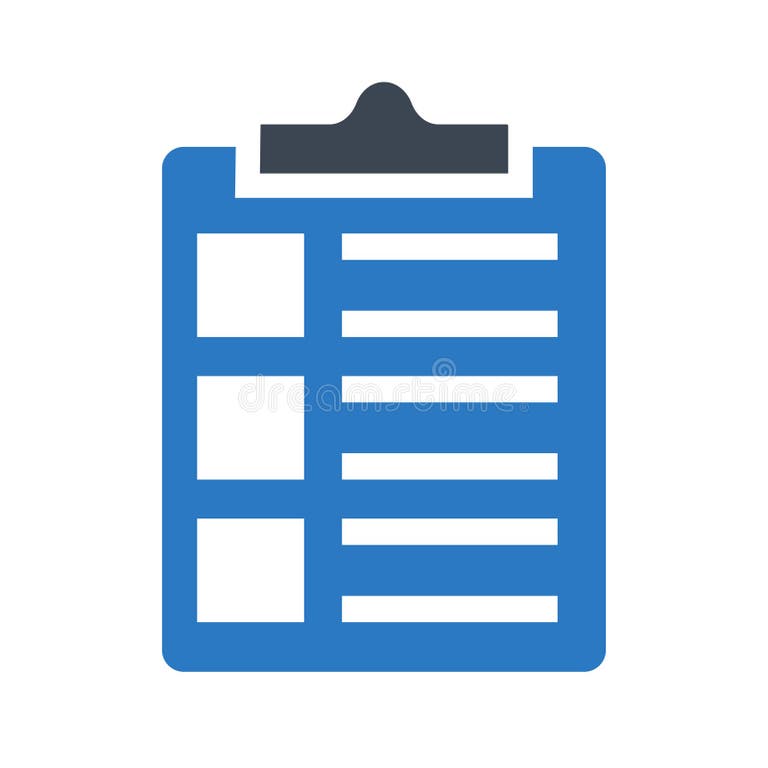 Double Checklist Stock Illustrations – 133 Double Checklist Stock ...