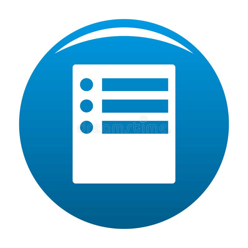 Blue Checklist Icon Stock Illustrations – 8,849 Blue Checklist Icon ...