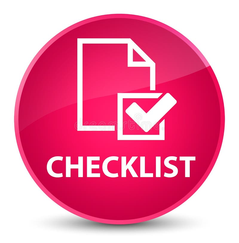 Checklist Pink Stock Illustrations – 2,535 Checklist Pink Stock ...