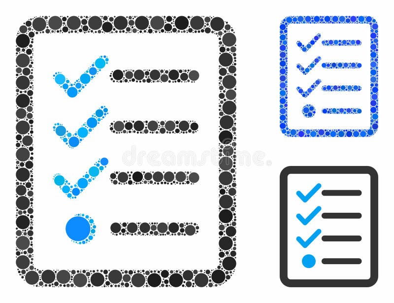 Checklist Mosaic Stock Illustrations – 613 Checklist Mosaic Stock ...