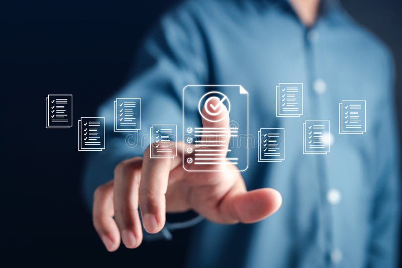 Checklist and Filling Survey Form Online. Document Management System ...