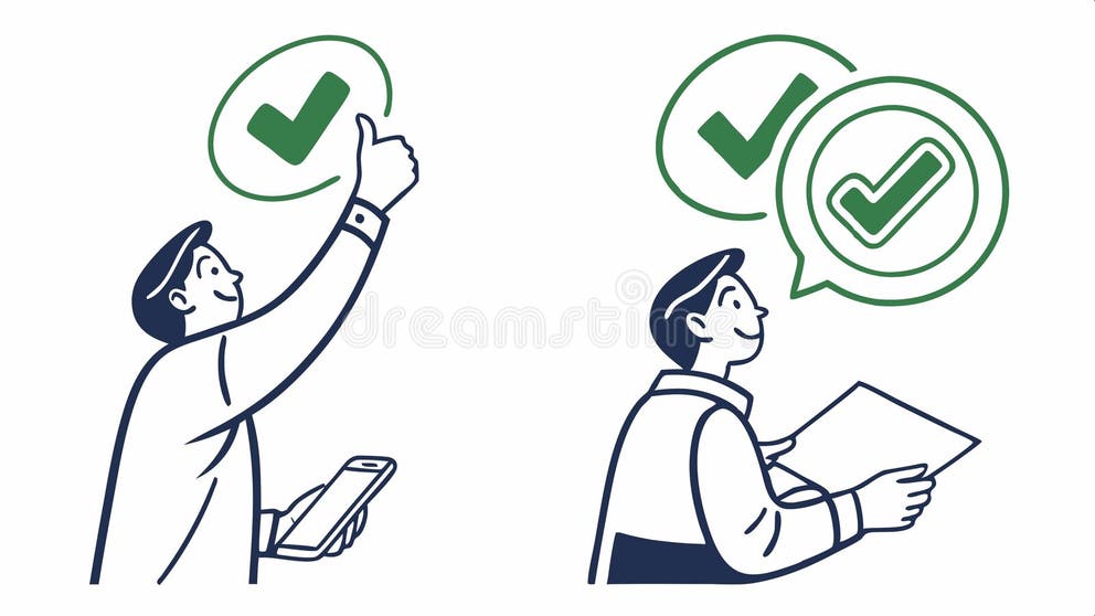 Checklist with Person Illustration, Task Management, To,do List Vector ...