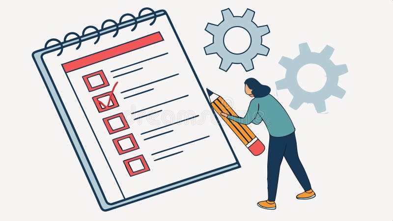 Checklist with Person Marking, Task and Organization for Productivity ...