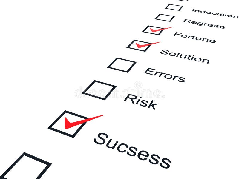 Red Checklist Stock Illustrations – 8,567 Red Checklist Stock ...