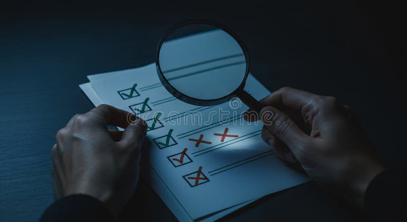 Checklist Review: Magnifying Glass Reveals Errors, Mistakes, and ...
