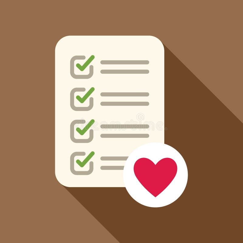 Checklist Showing Customer Satisfaction Survey with Tick Boxes and ...