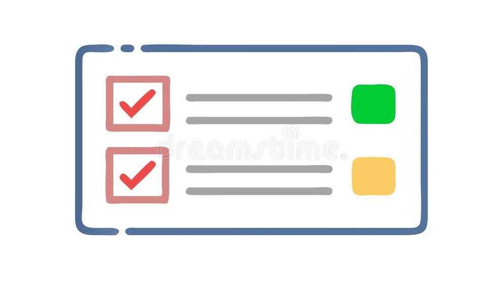 Checklist Task Completion Icon Green, Vector Design Generative AI Stock Vector - Illustration of ...