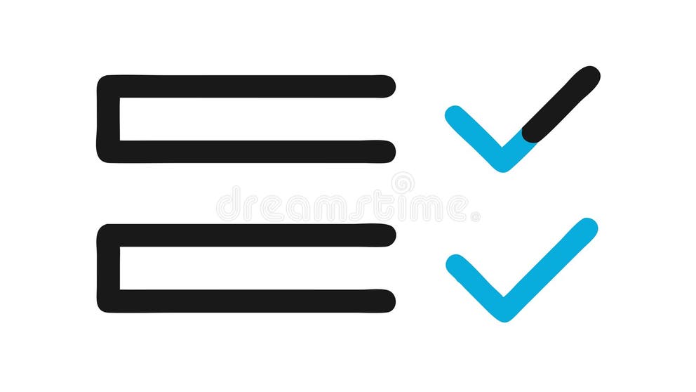 Checklist Task Completion Icon Green Stock Illustrations – 977 ...