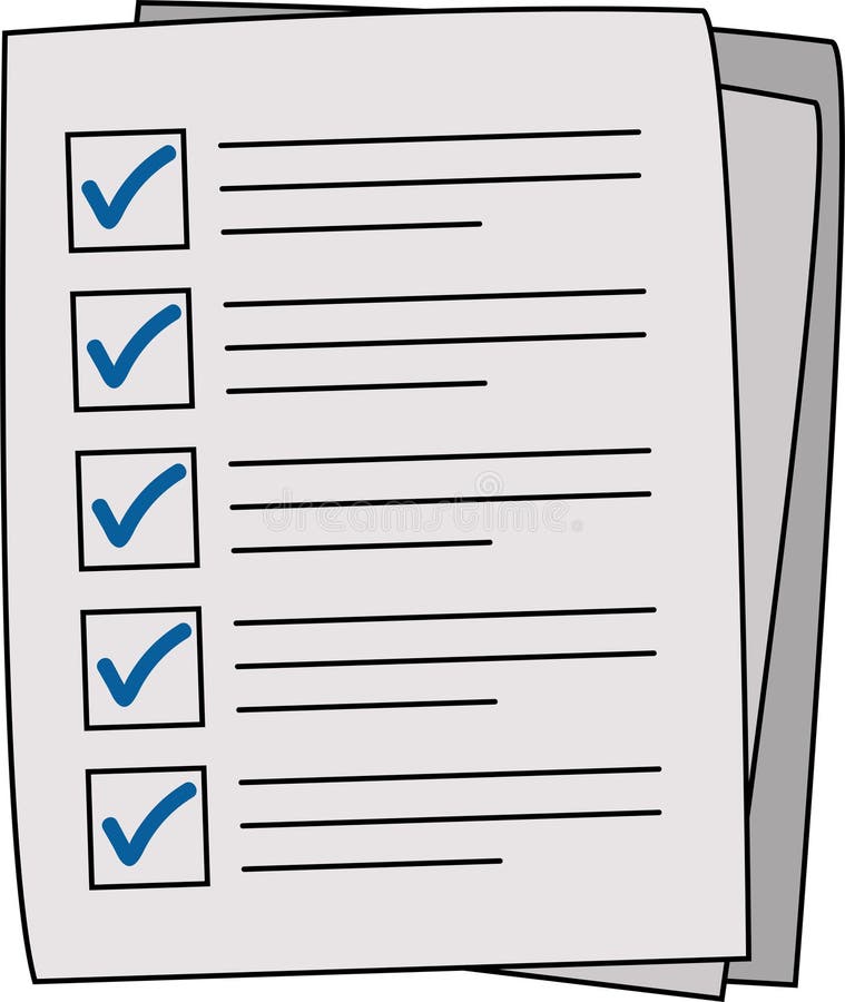 Checklist Vector Illustration. Business Icon. Stock Vector ...