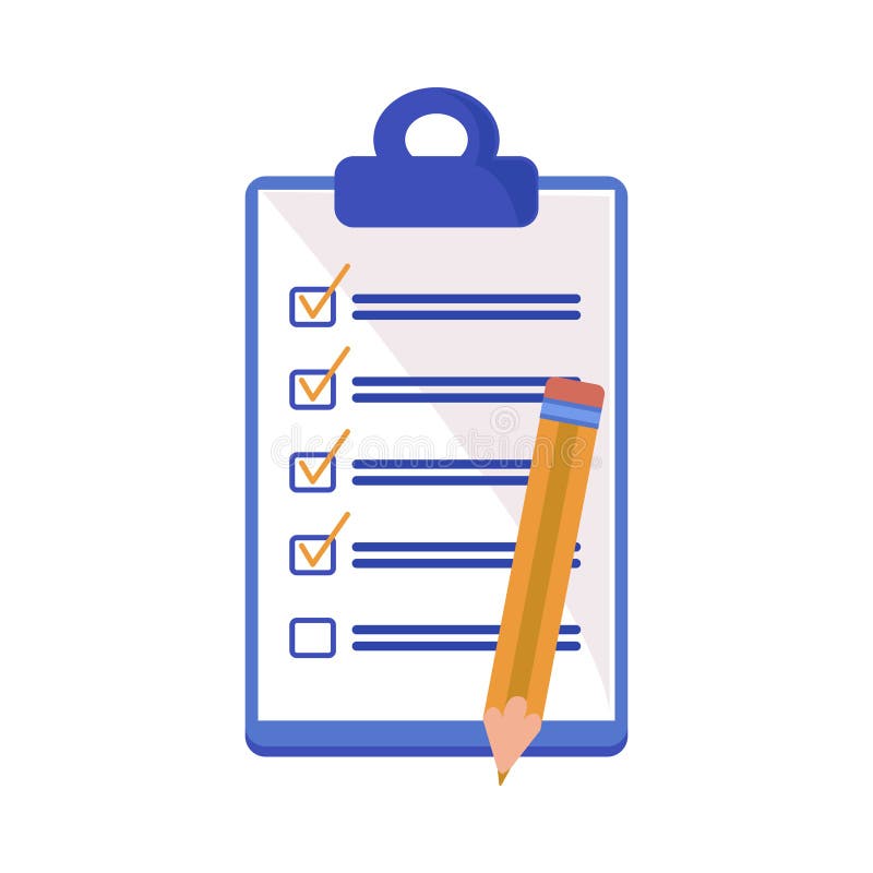 Checklist Work Business Tasks Stock Vector - Illustration of mark, work ... Checklist Work Business Tasks Stock Vector - Illustration of mark, work ...