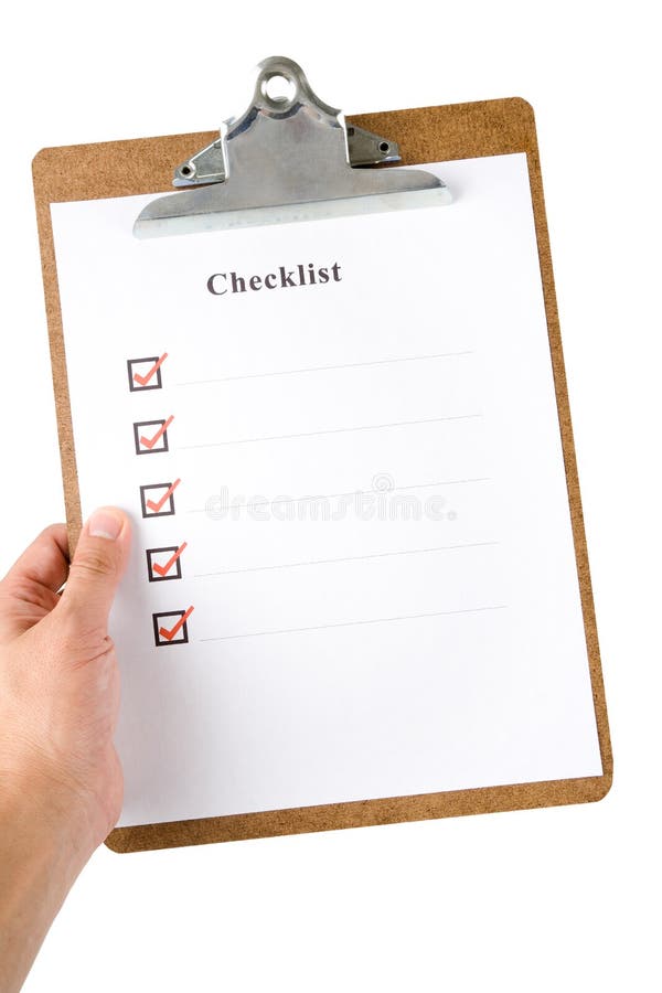 Checkliste stockfoto. Bild von feder, exemplar, platz - 10887938