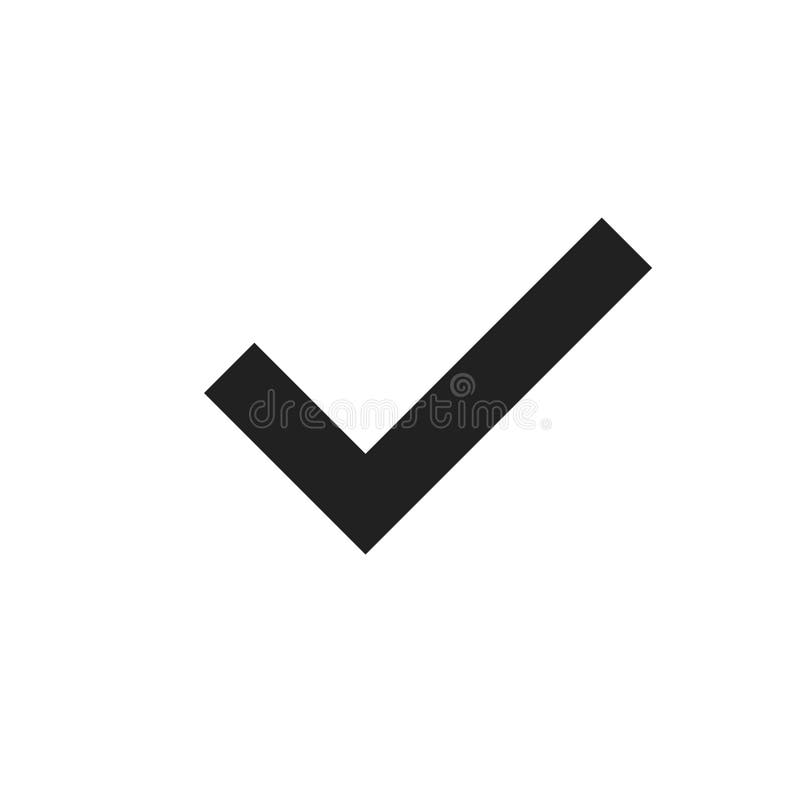 Checkmark Icon a Recognizable Symbol of Approval and Completion in ...