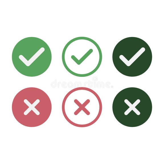 Checkmark Right Symbol, Tick Sign. Check and Uncheck for Web and Mobile ...
