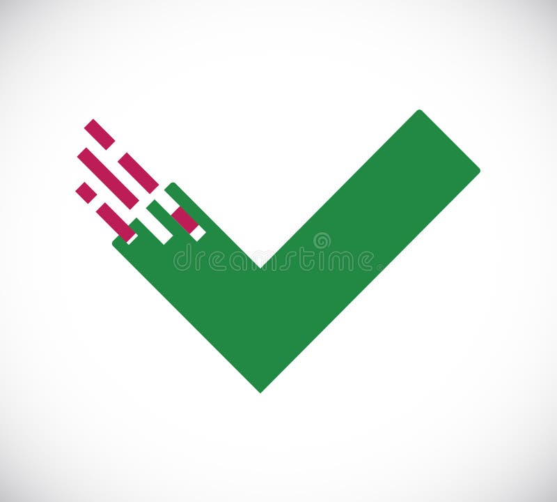 Checkmark logo icon stock vector. Illustration of choose - 200543430