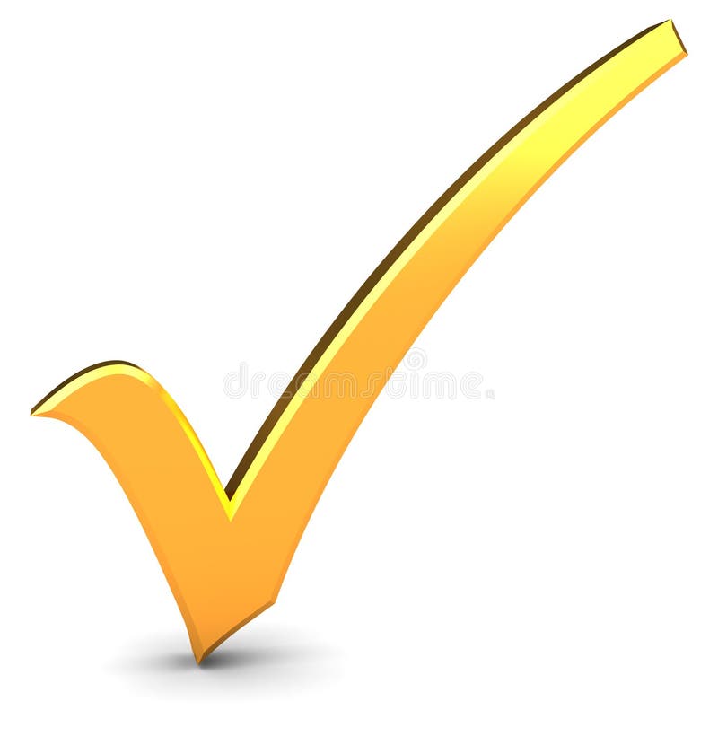 Rote Check-Markierung stock abbildung. Illustration von kontrolle ...