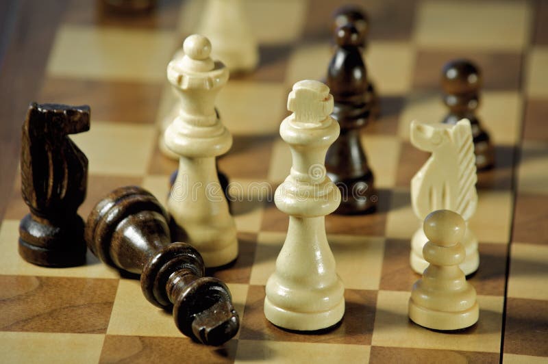 Checkmate stock image. Image of checkmate, play, board - 12233725