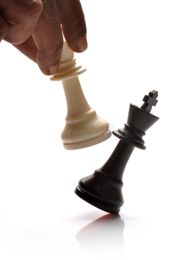 Chess Board - Checkmate stock image. Image of pieces - 15162649