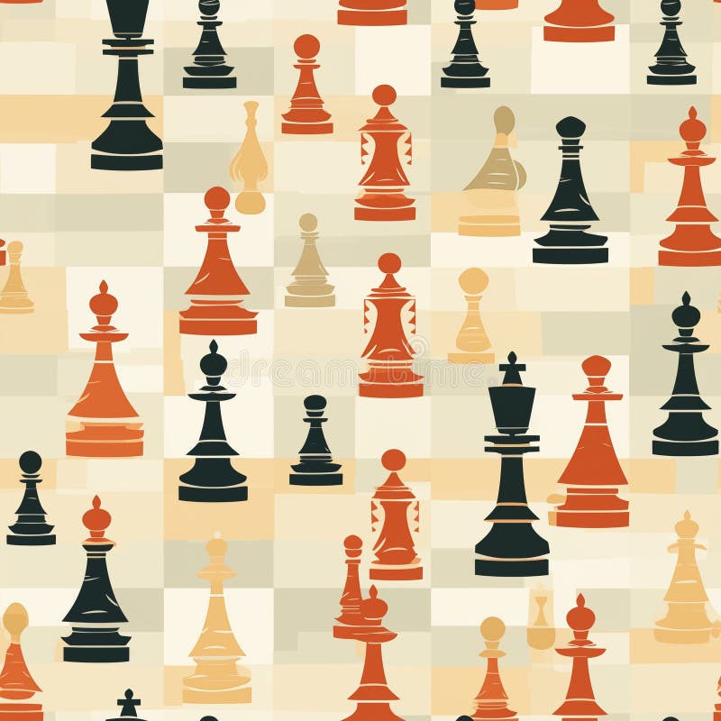 Checkmate Celebration: Seamless Pattern for International Chess Day ...