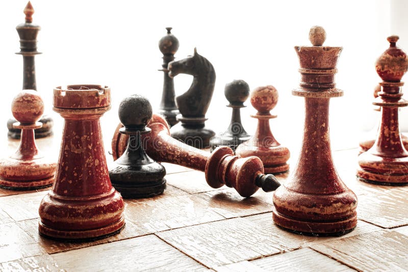 Checkmate Figures stock image. Image of success, strategy - 175402823