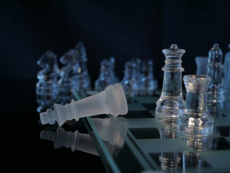 Checkmate reflection stock photo. Image of board, glass - 181016988