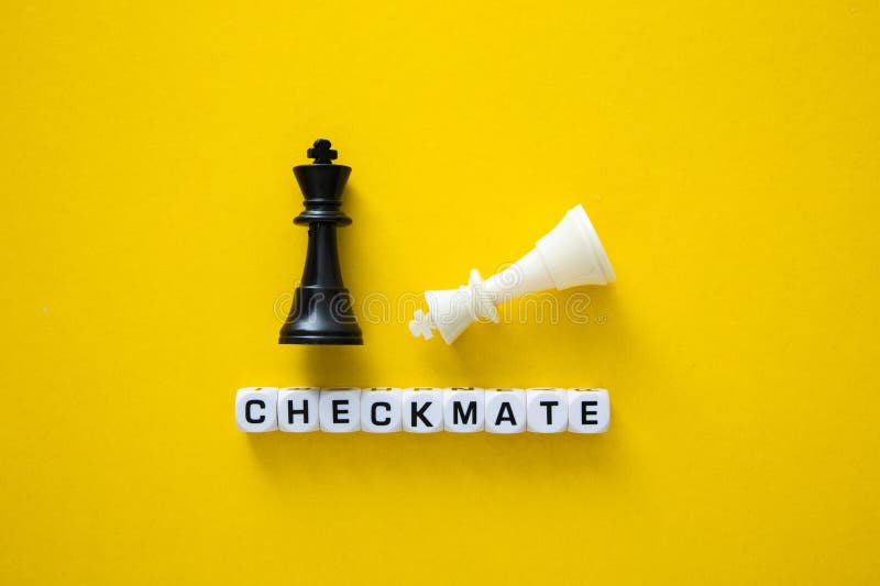 Block Letters and King Icon on Yellow Background. Game Changer Concept ...