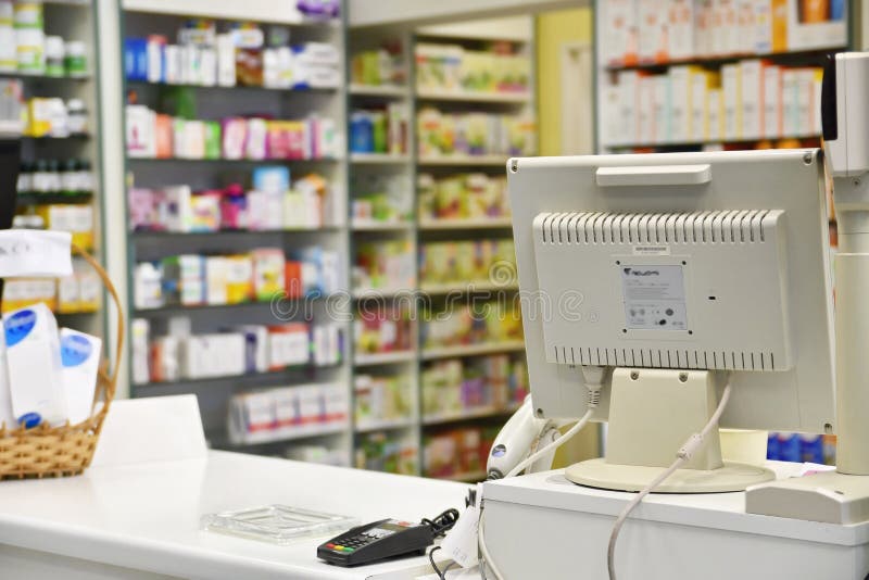 Pharmacy Shop Drugstore Interior Editorial Stock Photo - Image of ...