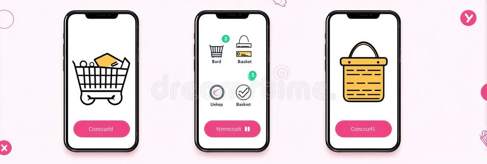 Checkout Screen Featuring Essential Elements for an Online Shopping ...