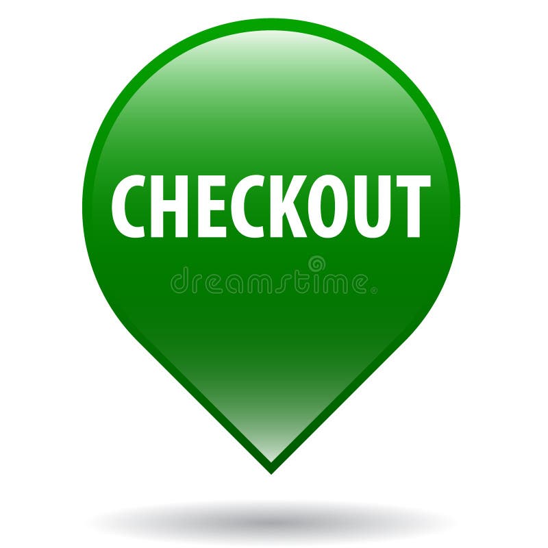 Checkout web button stock illustration. Illustration of enlarge - 119520681