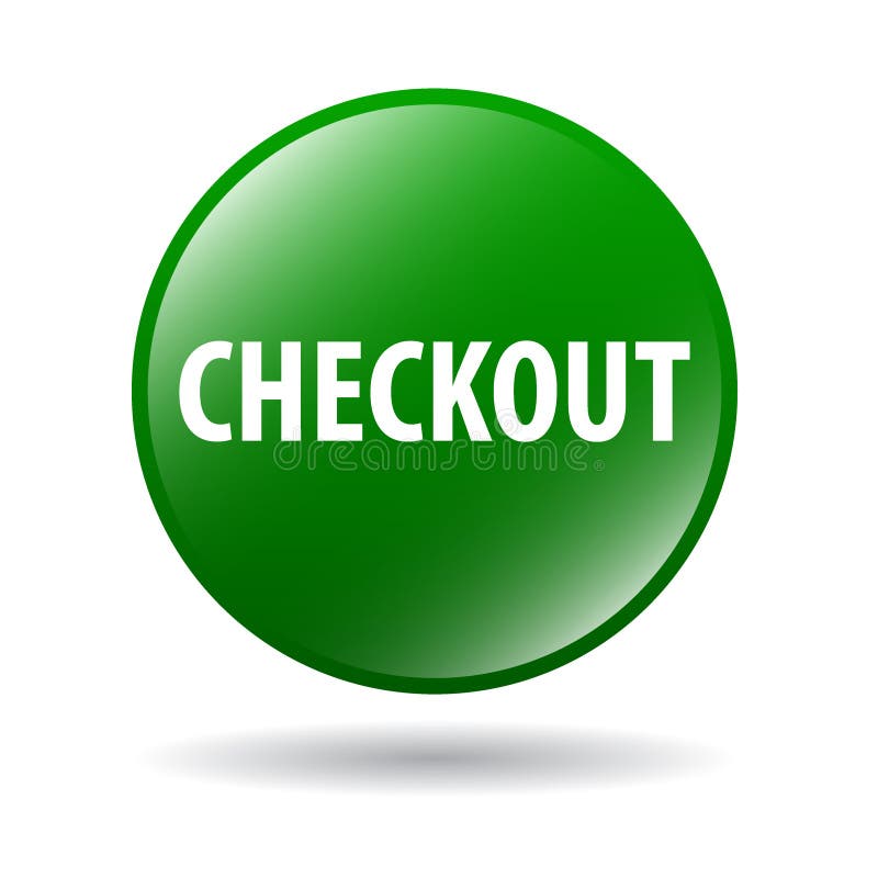 Checkout web button stock illustration. Illustration of details - 119520683