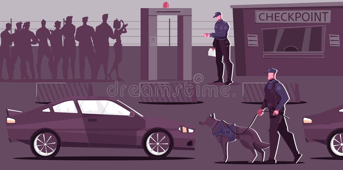 Checkpoint Zone Stock Illustrations – 233 Checkpoint Zone Stock ...