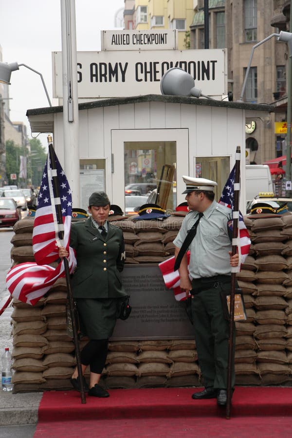Checkpoint Charlie editorial stock image. Image of memorial - 10782549