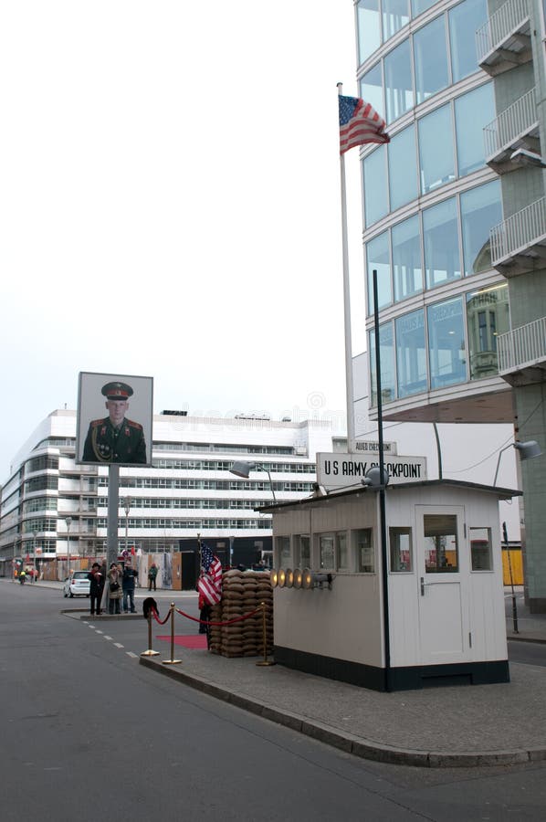 Checkpoint Charlie editorial image. Image of tourism - 21138230