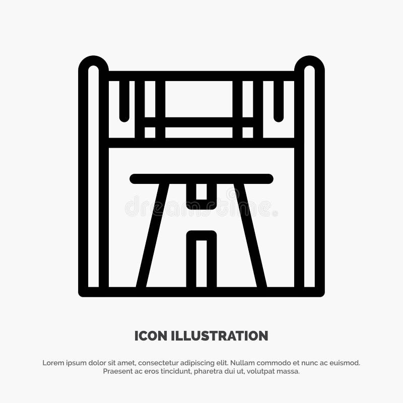 Checkpoint, Start, Race, Road Line Icon Vector Stock Vector ...