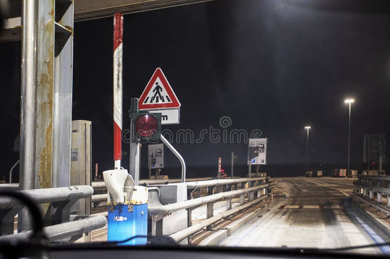 Checkpoint on the Toll Road. Travel Stock Photo - Image of checkpoint ...