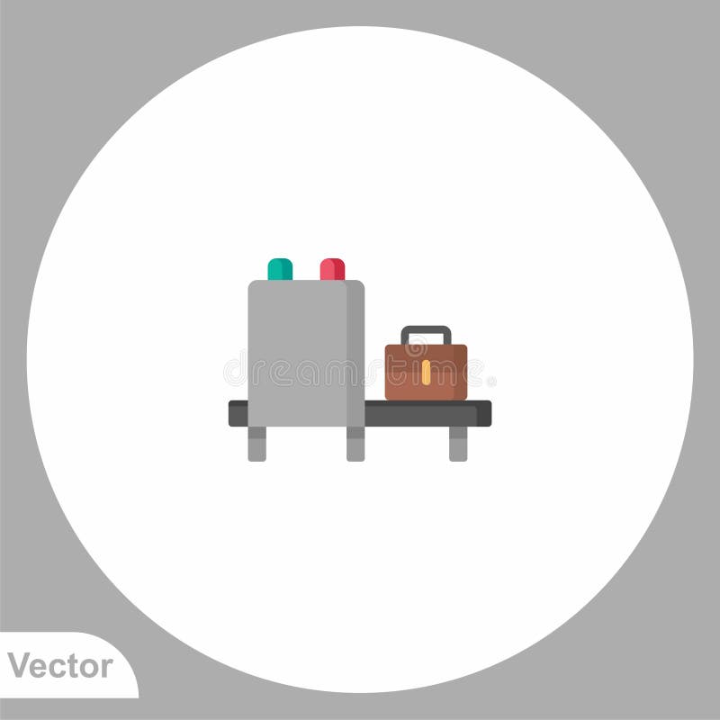 Checkpoint Vector Icon Sign Symbol Stock Vector - Illustration of ...