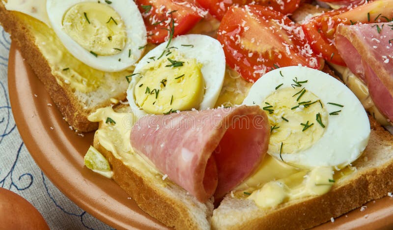 Checo Oblozene chlebicky foto de archivo. Imagen de primer - 131146188