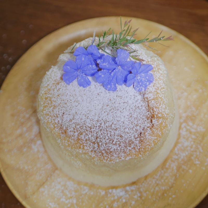 Chedda Chess Cake with Icing Sugar Stock Image - Image of card, peanut ...