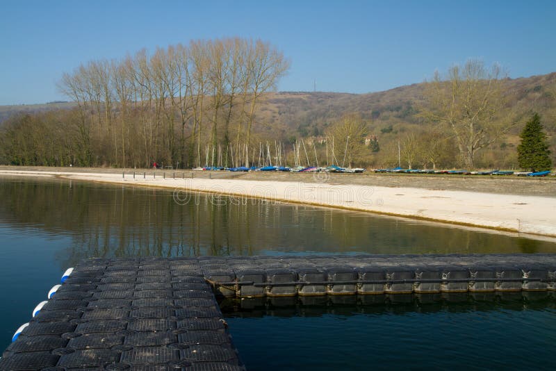 Cheddar Axbridge Reservoir Somerset England Stock Photo - Image of ...
