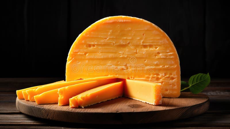 Cheddar Cheese White Background Stock Illustration - Illustration of ...