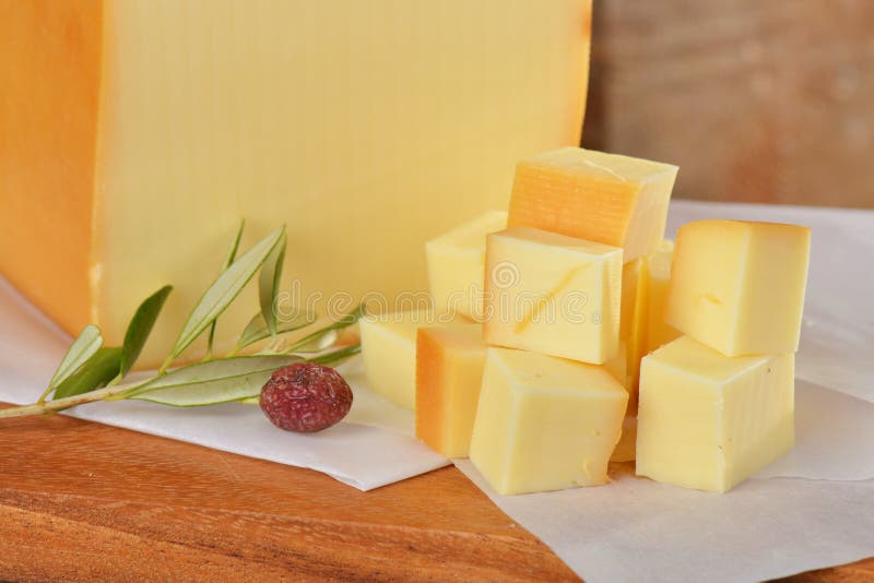 Cheddar Cheese stock photo. Image of delicious, delicacy - 36472662