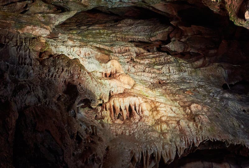 Cheddar Gorge and Caves Somerset UKt Stock Photo - Image of stalactite ...